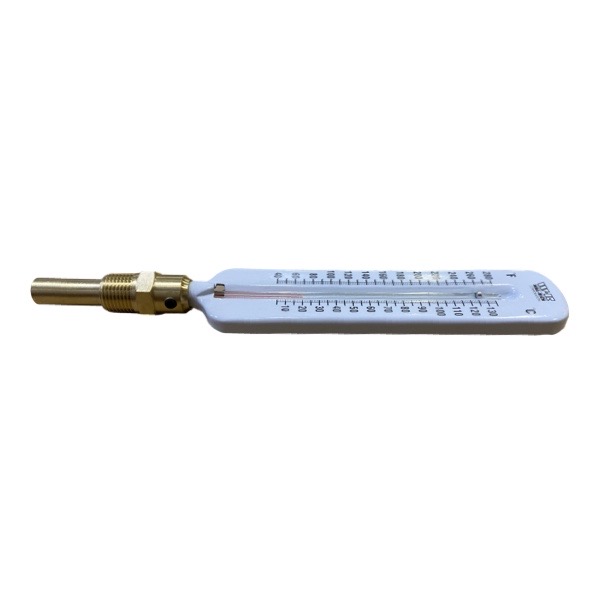 Hot Water Thermometer Straight Brass Well - Wal-Rich Corporation