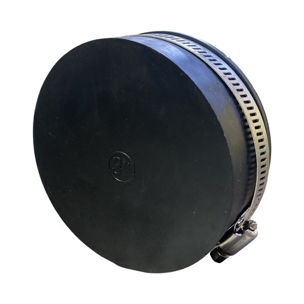 3" Rubber "Econo" Test Cap - Wal-Rich Corporation
